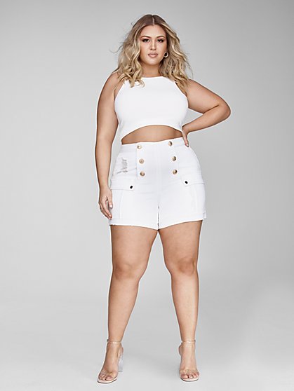Plus Size Shorts & Crops for Women | Fashion To Figure